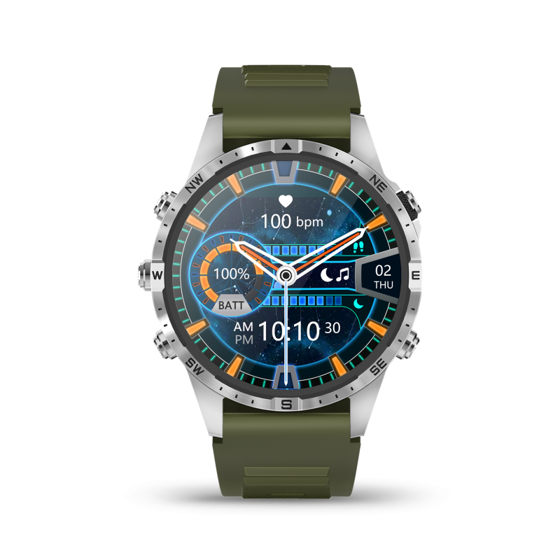 AIPKER GT45 Men Sport Bluetooth Calling Smartwatch Wind speed Humidity ...