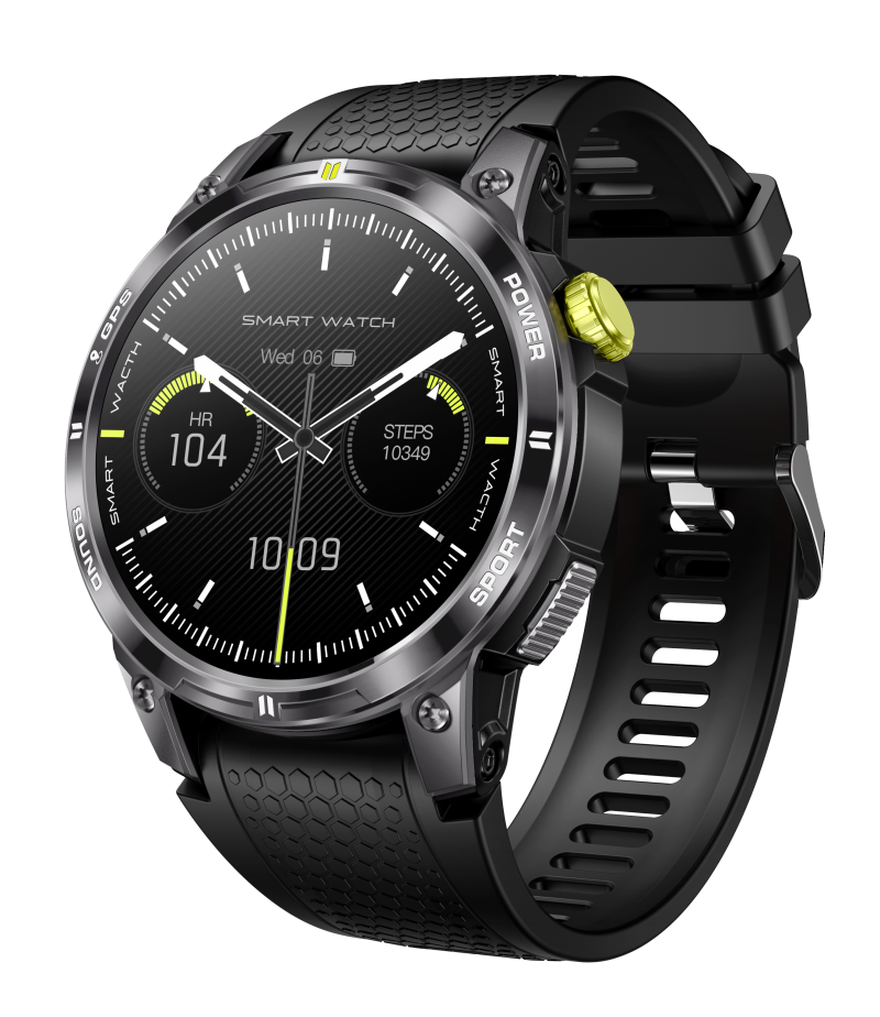AIPKER GX18Pro GPS Watch with Amoled Screen Compass Glonass Beidou ...