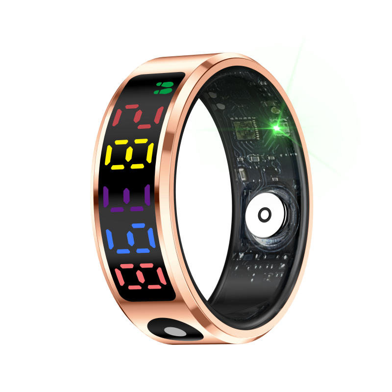 RR12 Smart Ring with LED digital display Health monitoring - RR12 Smart ...